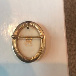 Lenox | Jewelry | Vintage Lenox Floral Porcelain Broochpendant | Poshmark
